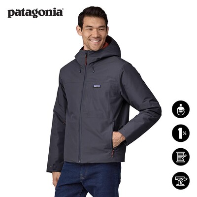 patagonia男士防水棉服