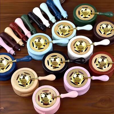 1/2/3PCS Retro Sealing Wax Furnace Stove Pot DIY Sealing Wax