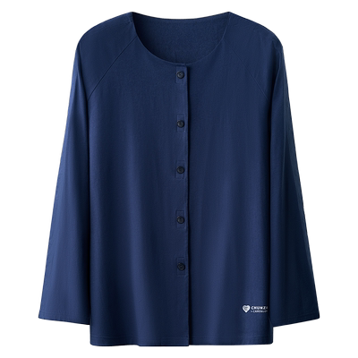 春织男纯棉易穿脱护理服魔术贴