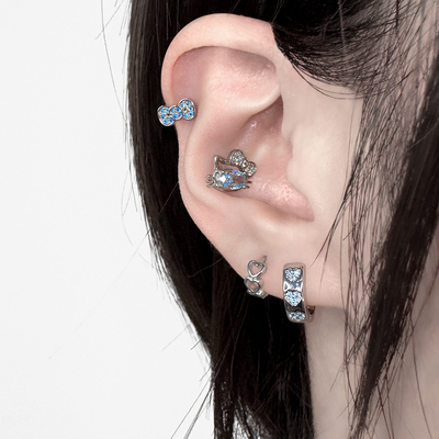 【全店买四免一】kitty甜美耳钉