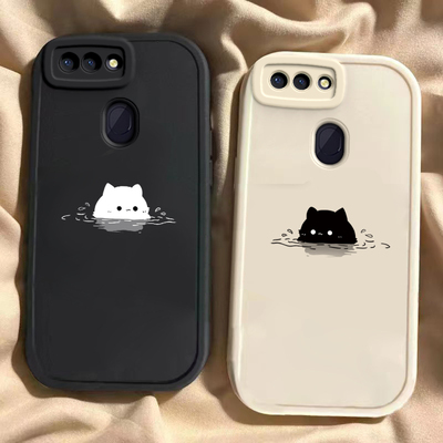 适用于OPPOR15手机壳OPPOR15x新款全包防摔PACM00保护套oppor15x男女款梦境版简约可爱泡汤猫咪ins风专用外壳