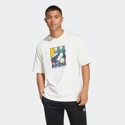 Adidas阿迪达斯男装2026夏季新款M ANI POP PLY T休闲T恤KE4341