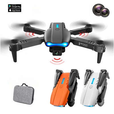 跨境新品E99/K3带避障高清航拍无人机四轴飞行器遥控飞机礼品玩具