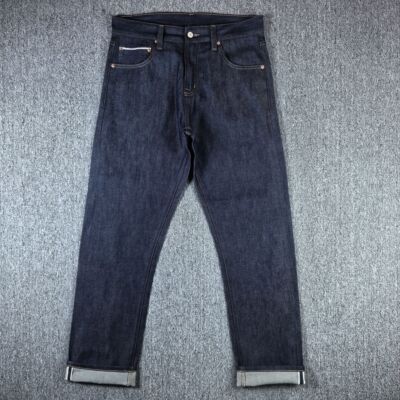 经典赤耳原边13.3oz牛仔裤 Selvedge原浆 未缩水棉质复古RRL刺绣