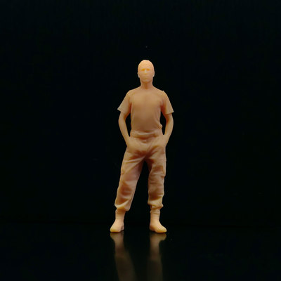 迷彩军裤男素模SuperGe1/64