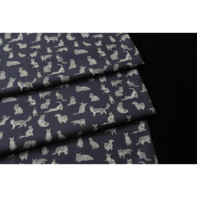 【068010-3】Lib*rty Meow猫100支长纤棉幅宽138cm定制不退换