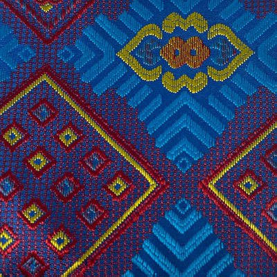 壮锦布料广西靖西绣蕴坊纯手工织锦面料