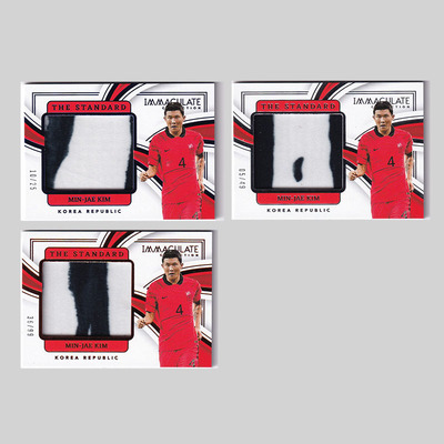 球星卡 金玟哉 25编 双色球衣物料 2023-24 IMMACULATE 韩国 拜仁