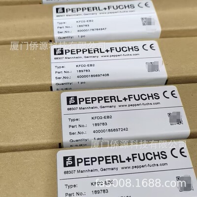 KFD2-EB2倍加福本质安全栅 货号189783全新原装型号齐全量大价优