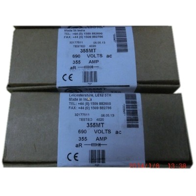 正品美国BUSSMANN熔断器BS88:4 690V 355MT 355A HRC保险丝UL/CSA