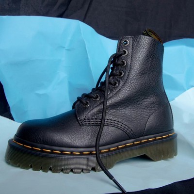 【39 41】推荐！1460中厚底bex荔枝软皮硬8孔马丁靴高帮鞋 越南