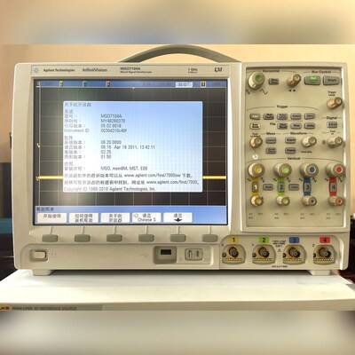 安捷伦MSO7104A.1G带宽4Gss示波器 功能正常 议价