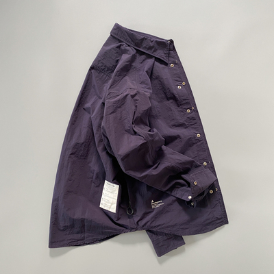 DWR防泼水flashdry户外速干长袖工装衬衫男2024春夏薄款潮