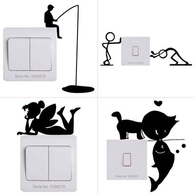 Living Room Decoration Bedroom Wall Stickers Home Decor Livi