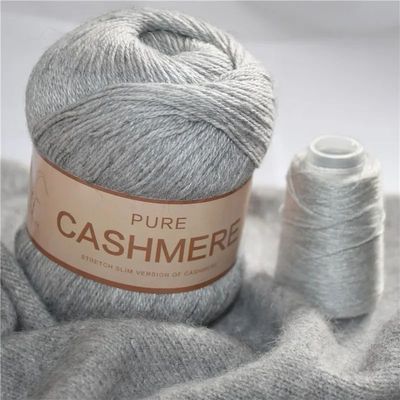 Pure Mongolian Cashmere Yarn Crochet Hand-knitted Cashmere K