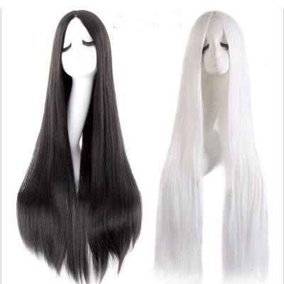 Fashion Anime s Center Parted Fashionable B Super Long Strai