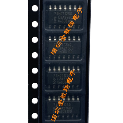 74HCT125D缓冲和线路驱动器芯片 SOP-14 SN74HCT125DR 全新原装