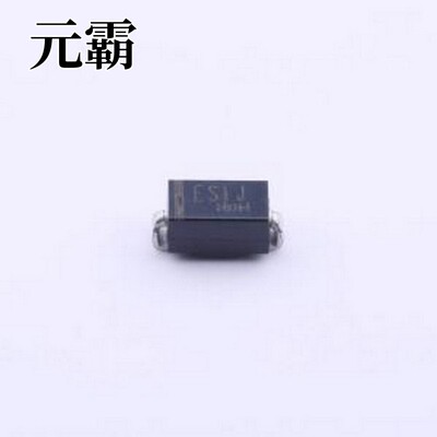 ES1J 快恢复/高效率二极管 电压:600V 电流:1A SMA(DO-214AC)