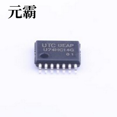U74HC14G-P14-R 反相器 高速CMO逻辑六路施密特触发反相器 TSSOP-
