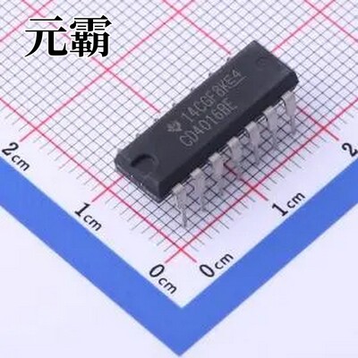 CD4016BE PDIP-14 信号开关/编解码器/多路复用器