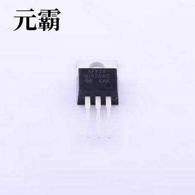MUR1620CTRG 快恢复/高效率二极管 电压:200V 电流:8A TO-220