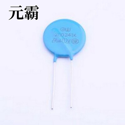 RM20D241KD1IECW0 压敏电阻 钳位电压395V 108焦耳 插件压敏电阻