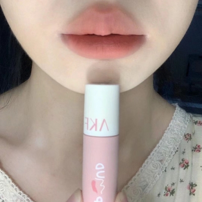 肉感杏仁燕麦奶茶色！akf唇泥m20淡妆自然黄皮素颜裸色系口红哑光