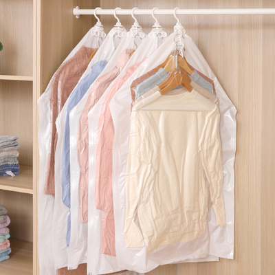 挂式免抽气真空衣物压缩袋