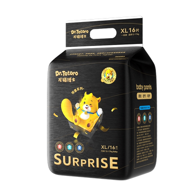 龙猫博士超薄透气拉拉裤试用装