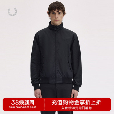 FREDPERRY立领拉链夹克简约通勤
