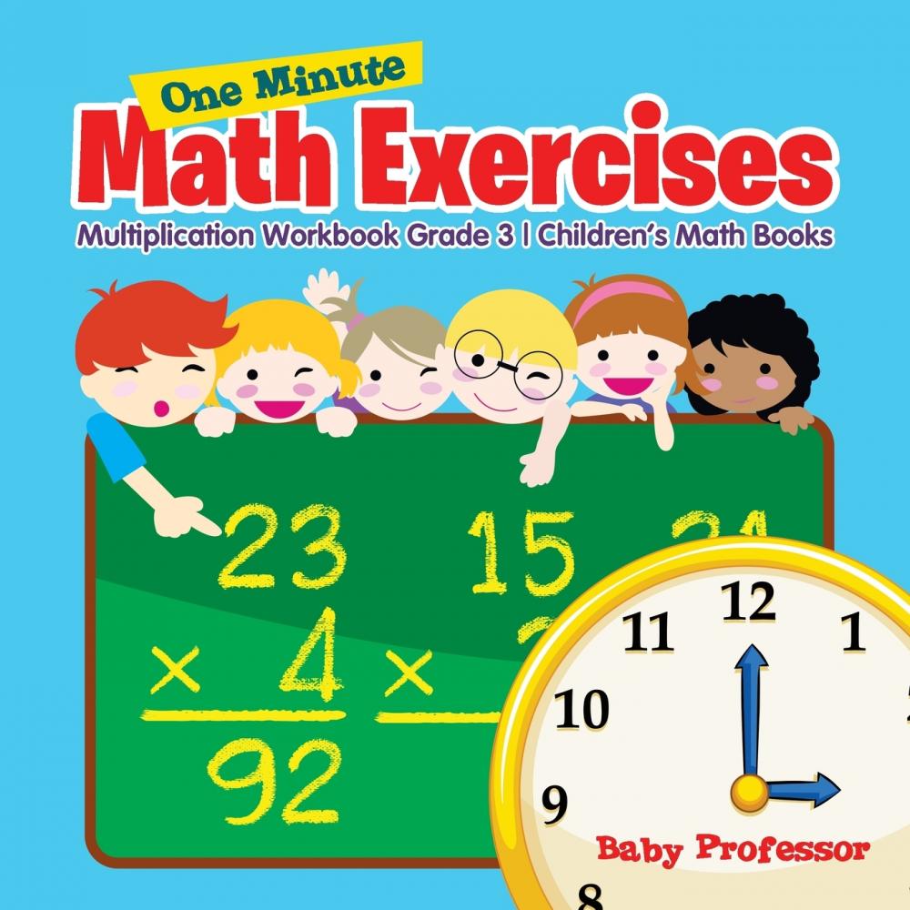 【预售按需印刷】One Minute Math Exercises- Multiplication Workbook Grade 3 ...