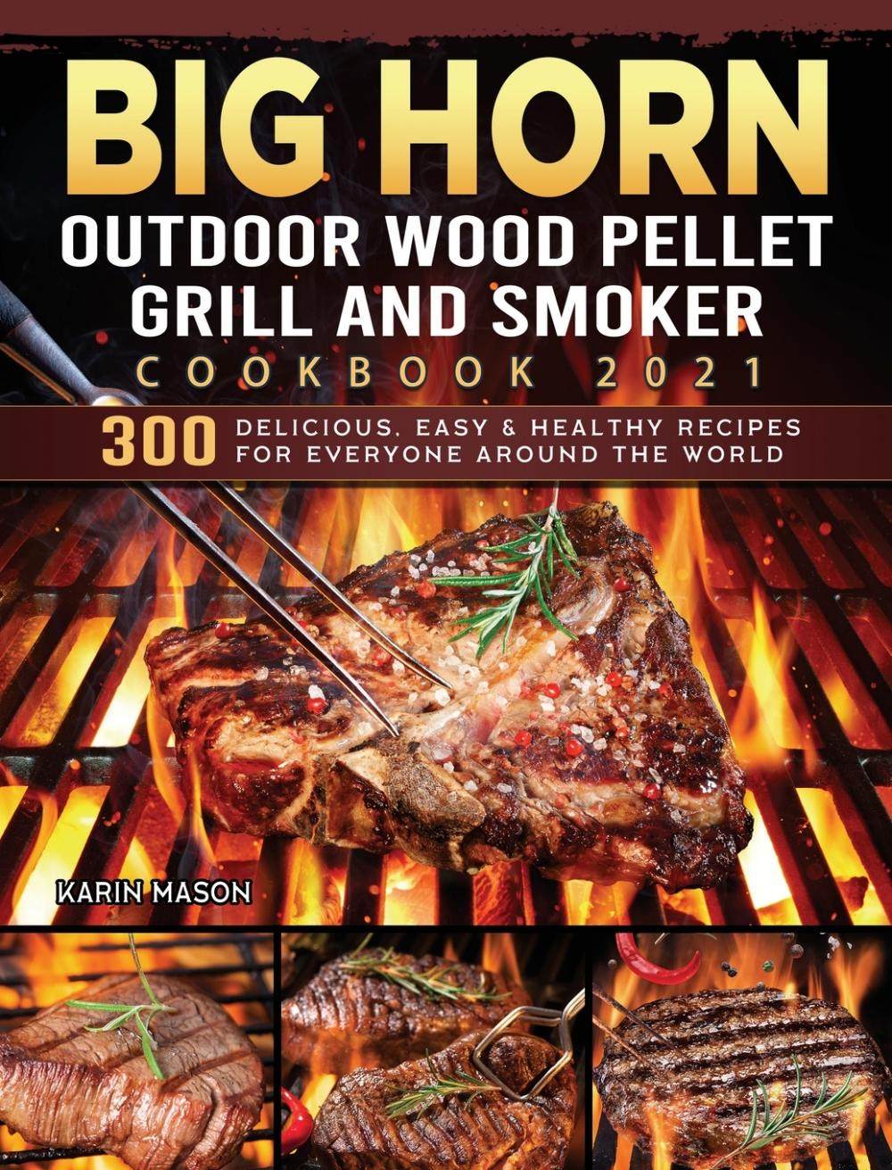 【预售按需印刷】BIG HORN OUTDOOR Wood Pellet Grill& Smoker Cookbook 2021_虎窝淘