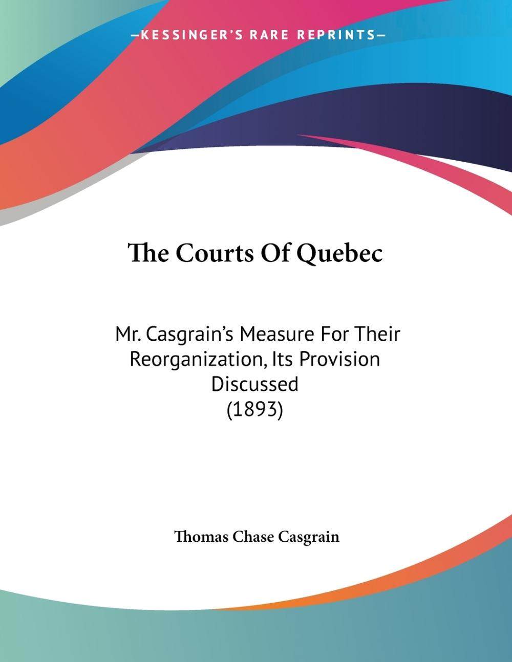 【预售按需印刷】The Courts Of Quebec_虎窝淘