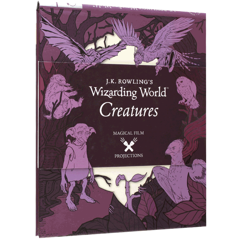 JK罗琳的巫师世界魔法电影投影：生物 英文原版 J.K. Rowling’s Wizarding World: Magical Film Projections: Creatures 中图