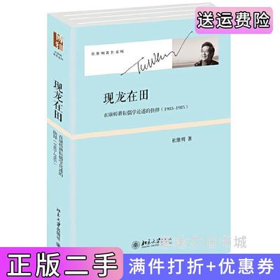 二手正版现在龙田-在康桥耕耘儒学论述的抉择1983-1985杜维明北京大学出版社