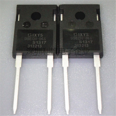 现货 DSEI30-06A 快恢复二极管 37A/600V TO-247 全新原装