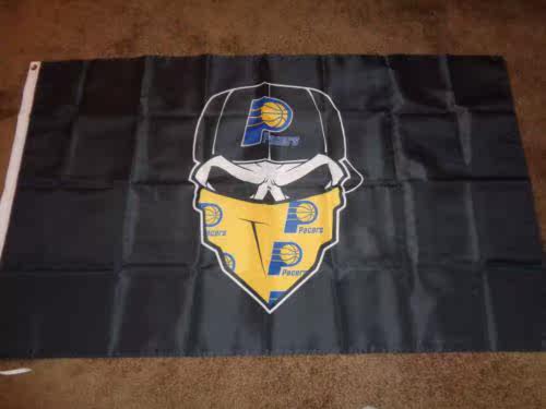 外贸货印第安娜步行者MLB Indiana Pacers Flag亚马逊WISH EBAY