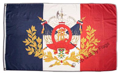 外贸货源法国国旗France with crest FLAG亚马逊WISH EBAY热卖