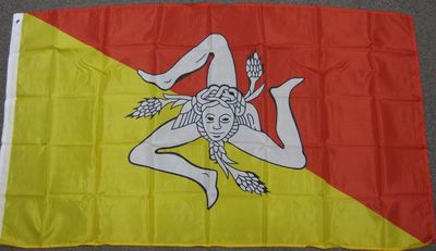 外贸货SICILY FLAG NEW SICILIAN ITALY Flag亚马逊WISH EBAY热卖