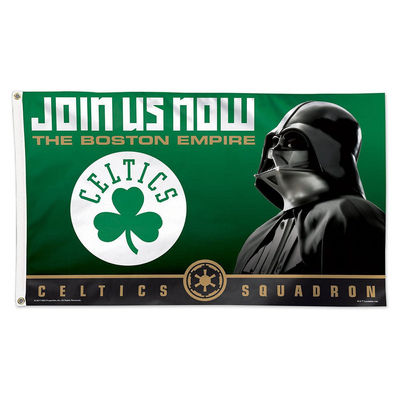 外贸货源Boston Celtics Star Wars Outdoor Flag亚马逊WISH EBAY