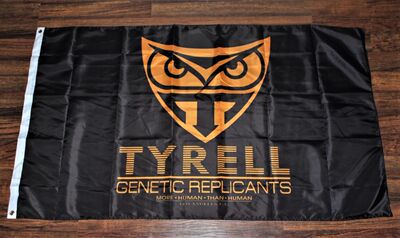 泰里尔遗传复制Tyrell Genetic Replicants Flag亚马逊WISH EBAY