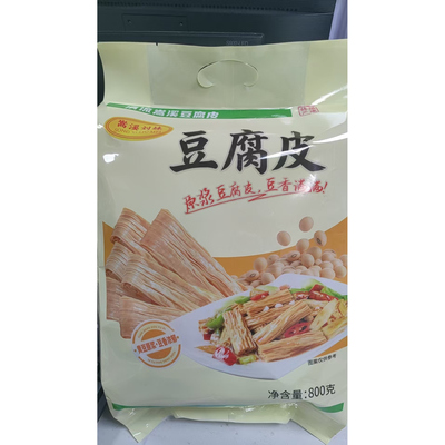 清流豆腐皮素食腐竹无添加福建特产豆腐皮800g