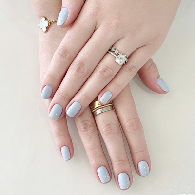 ESSIE扭扭瓶指甲油162雾霾蓝免烤