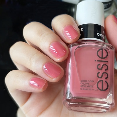 essie樱桃粉97免烤指甲油cincin