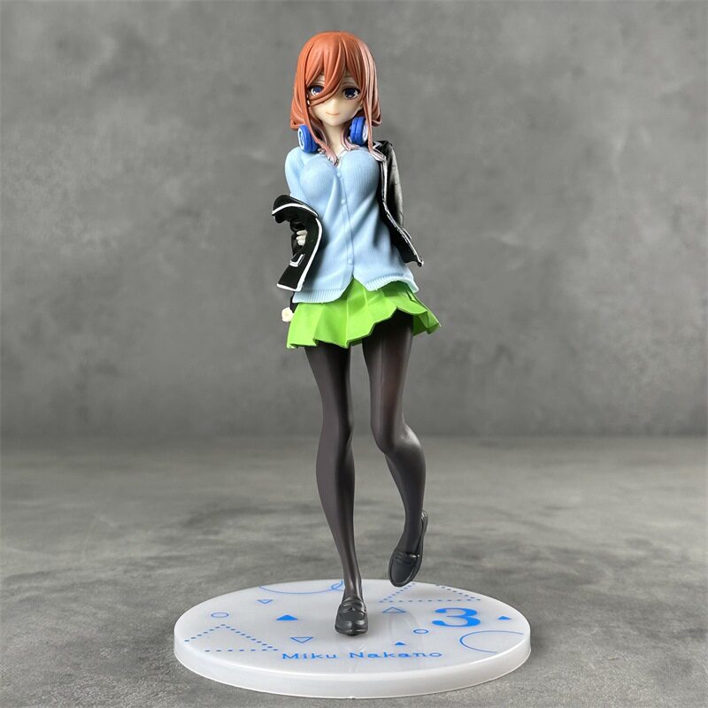五等分的花嫁 中野三玖 站姿制服校服景品美少女动漫手办摆件