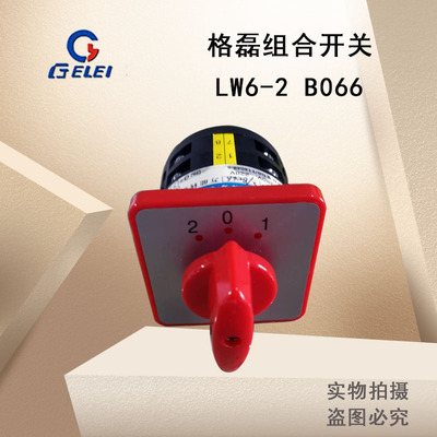 格磊转换开关LW6-2/B066 LW6D-5A组合开关浙江格磊电器厂家直销