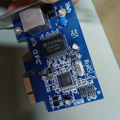 拆机PCI-E网卡 VT6130 几百个增霸卡V7 PCI-(议价）
