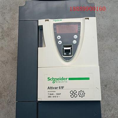 ATV61FHU75N4Z拆机施耐德7.5千瓦变频器,功能