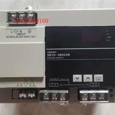 omron欧姆龙电源S8VS-48024B,成色好,有联