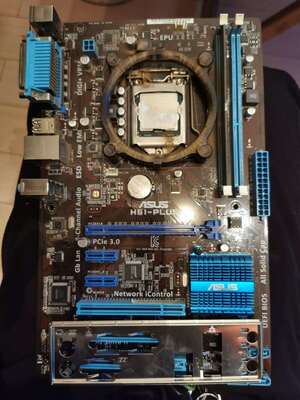 拆机华硕H61-PLUS+i33210处理器